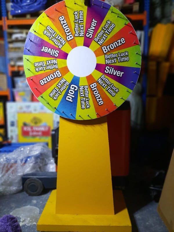Wheel of Fortune / Spinning Wheel , Everything Else on Carousell