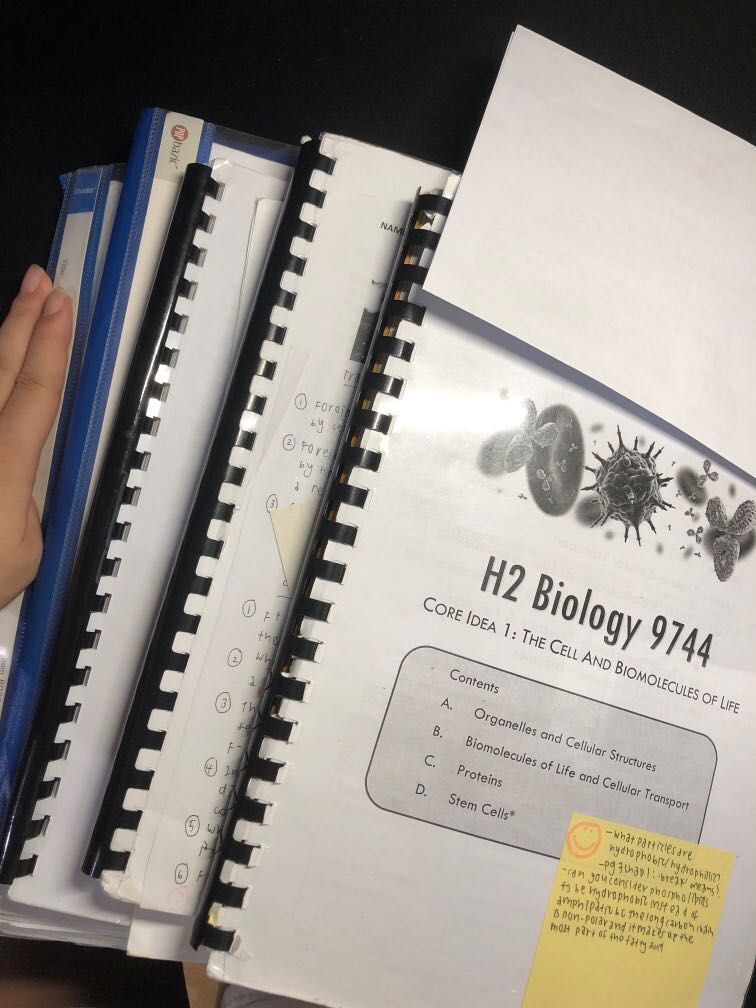 H2 Biology Materials, Notes and practical practices, Hobbies & Toys ...