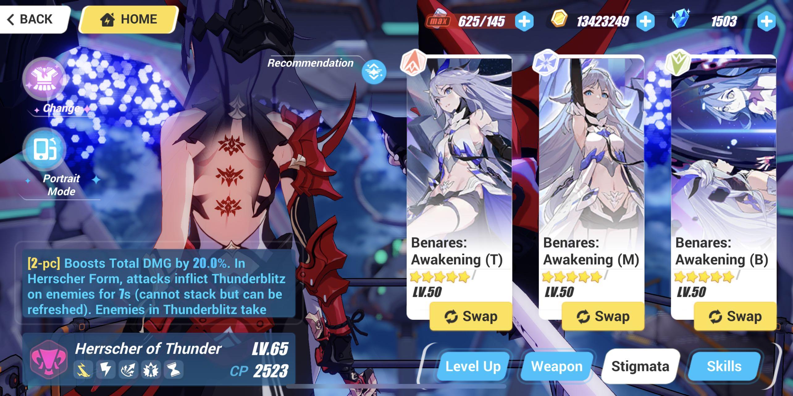 Honkai Impact 3 SEA Lv 65 HOT HOV HOS, Hobbies & Toys, Toys & Games on Carousell