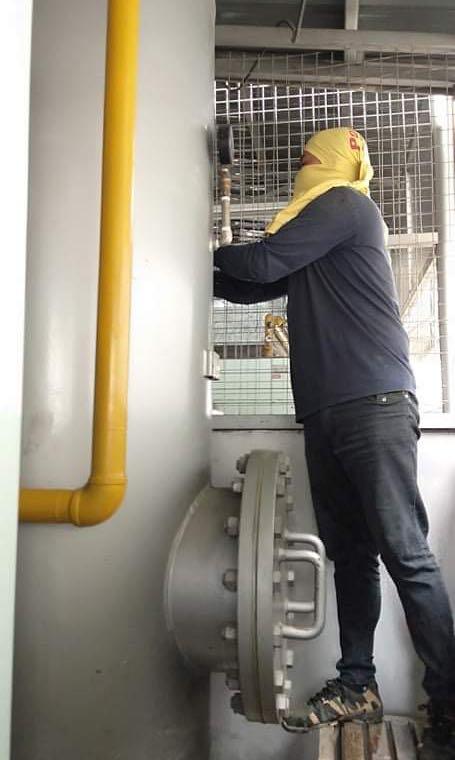 Hydrotest Air Tank, Commercial & Industrial, Construction Tools ...