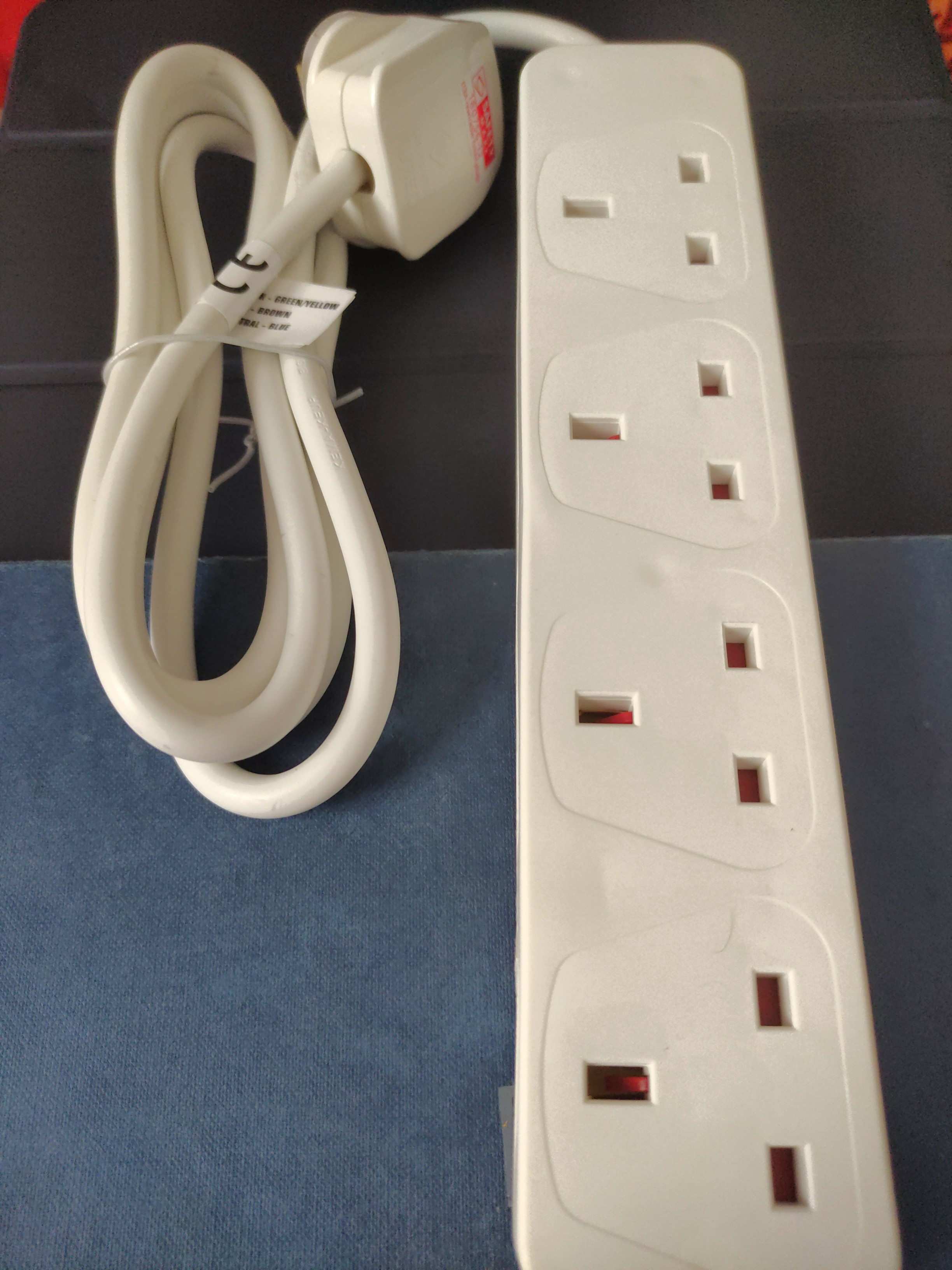 IKEA 4 Way Extension Safety Power Socket 1.5 Meter, TV & Home ...