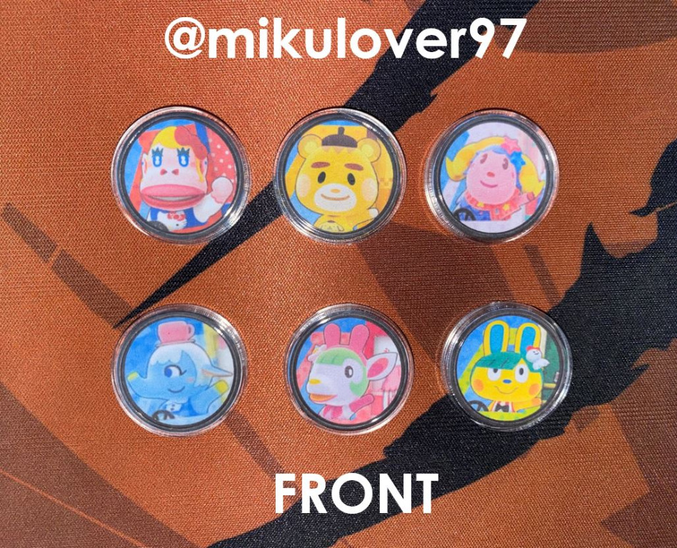 (In-Stock) Animal Crossing Sanrio Villager Amiibo Coin Card {$2 each ...