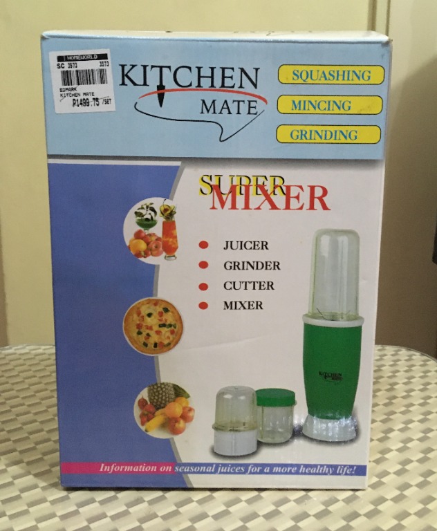 Kitchen Mate Super Mixer (blender, mixer, grinder), Furniture & Home ...