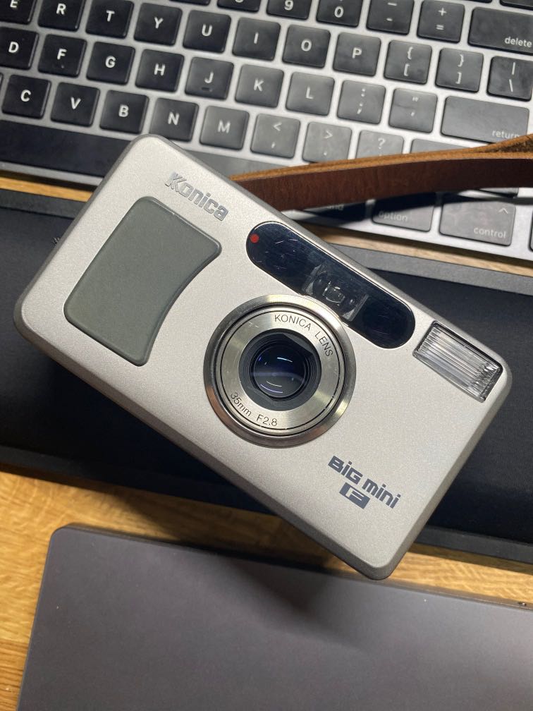 Konica Big Mini F CLA Fully Overhauled , Photography, Cameras on Carousell