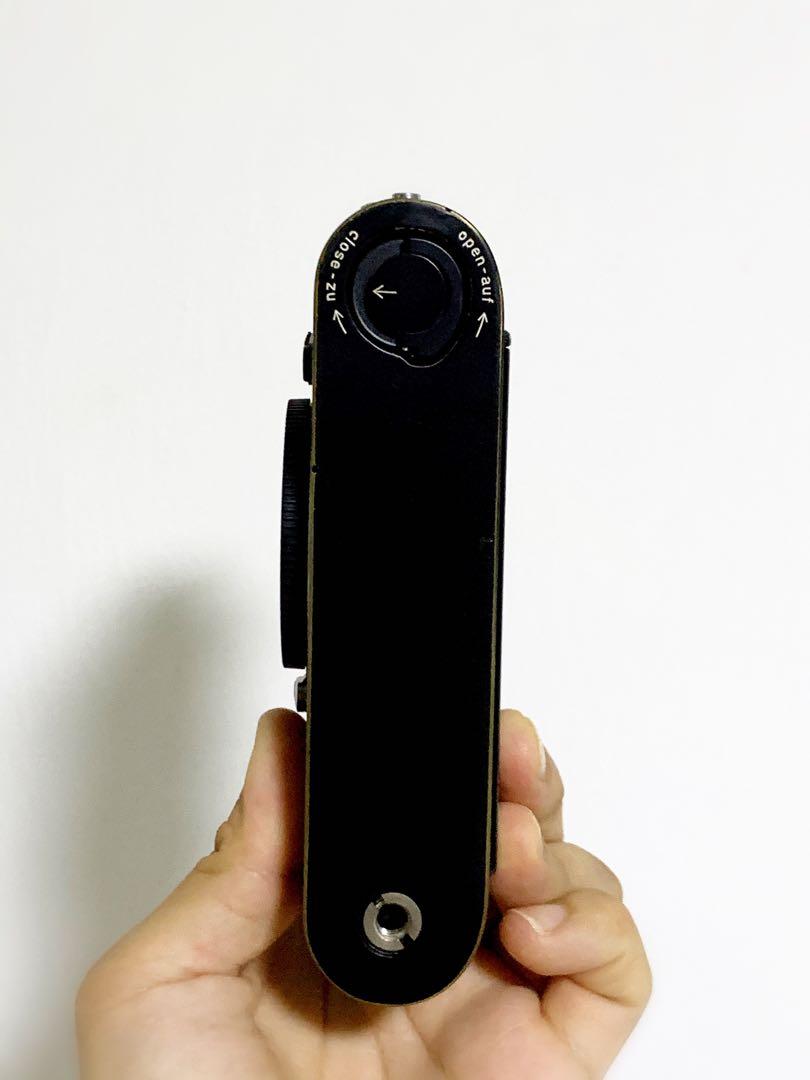 Leica M2 matt black repaint by kanto (rare), Photography, Cameras on Carousell