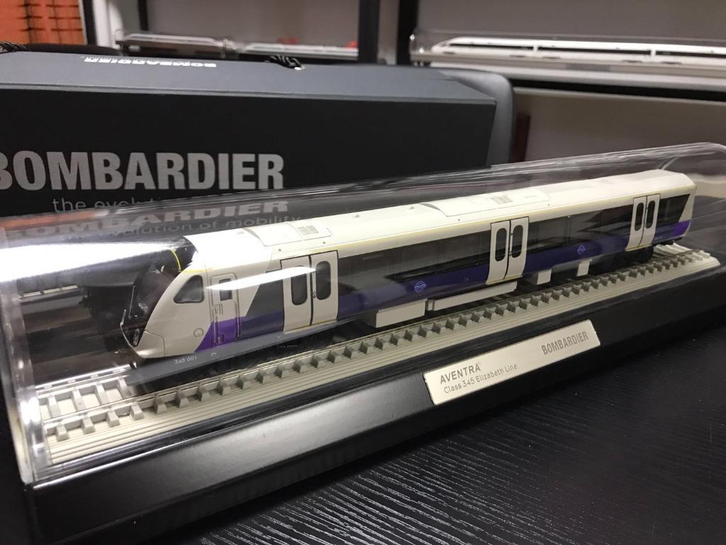 London Underground Train: Avetra Class 345 Elizabeth Line (Bombardier ...