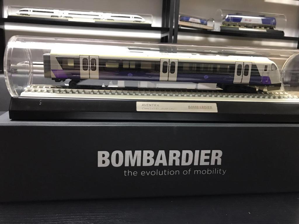 London Underground Train: Avetra Class 345 Elizabeth Line (Bombardier ...