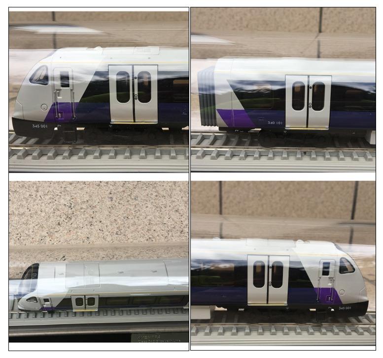 London Underground Train: Avetra Class 345 Elizabeth Line (Bombardier ...