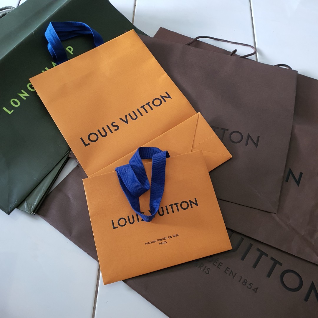 Lv paper bag, Luxury, Accessories on Carousell