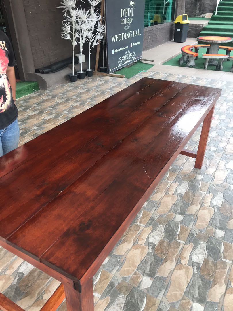 Meja pallet, Furniture & Home Living, Furniture, Chairs on Carousell