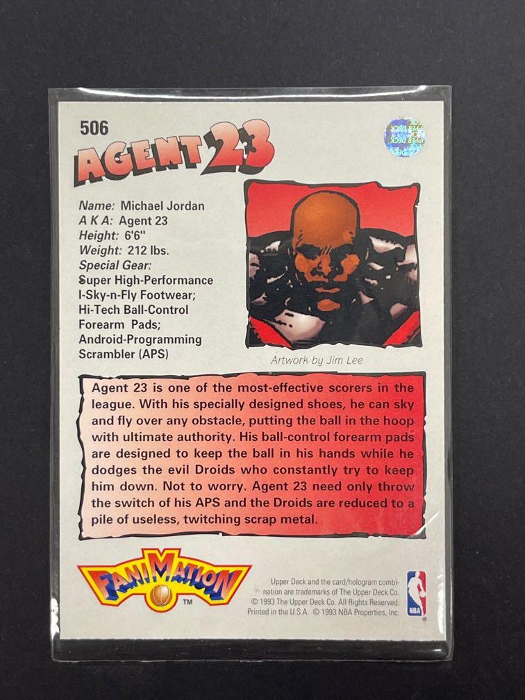 Michael Jordan Agent 23 1992-93 Upper Deck, Hobbies & Toys, Toys ...