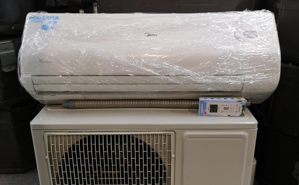 Midea 1.0HP Wall Mounted Second-hand Used Aircond (Non-Inverter) / R22 ...