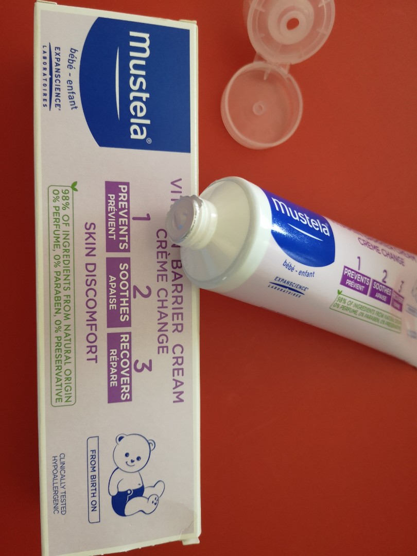 Mustela barrier cream, Babies & Kids, Bathing & Changing, Diapers ...