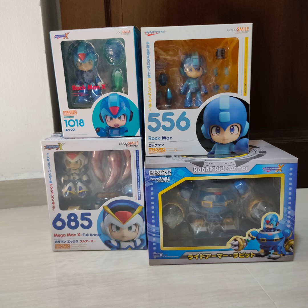 Nendoroid 1018 Mega Man X Set & Nendoroid More: Rabbit Ride Armor ...