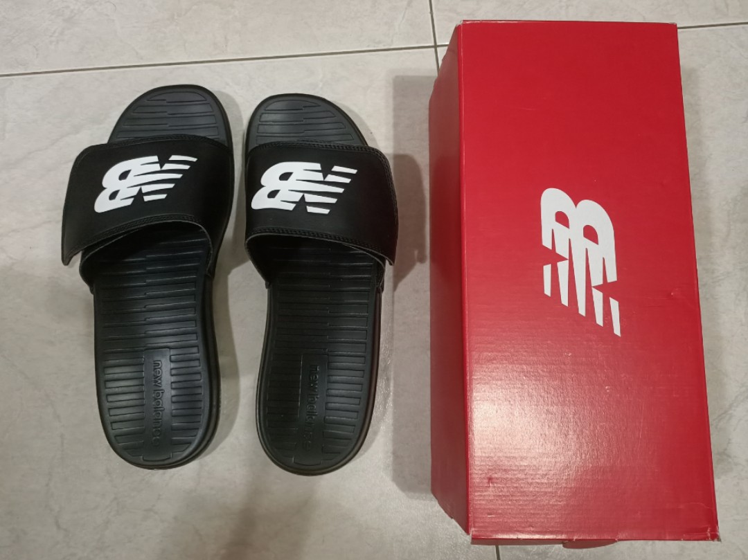 New Balance Slides, Men's Fashion, Footwear, Flipflops and Slides on ...