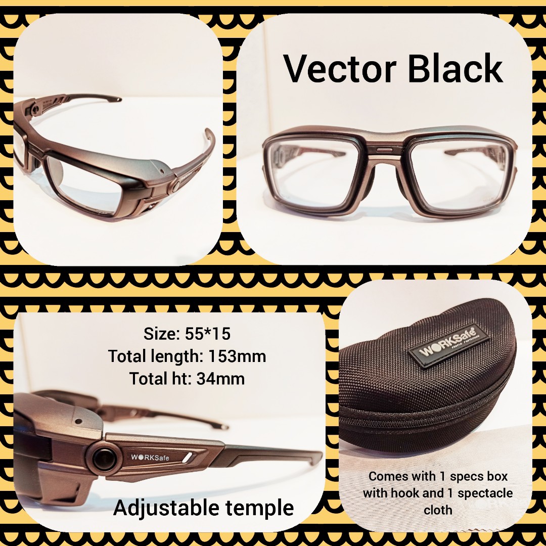 New model Worksafe Prescription Safety frame VECTOR stylish design with ...