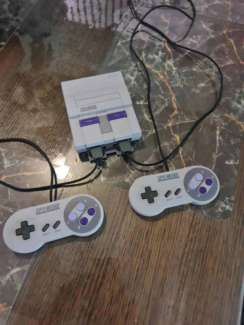 Nintendo Super NES Mini Classic Edition Control Deck, Video Gaming ...