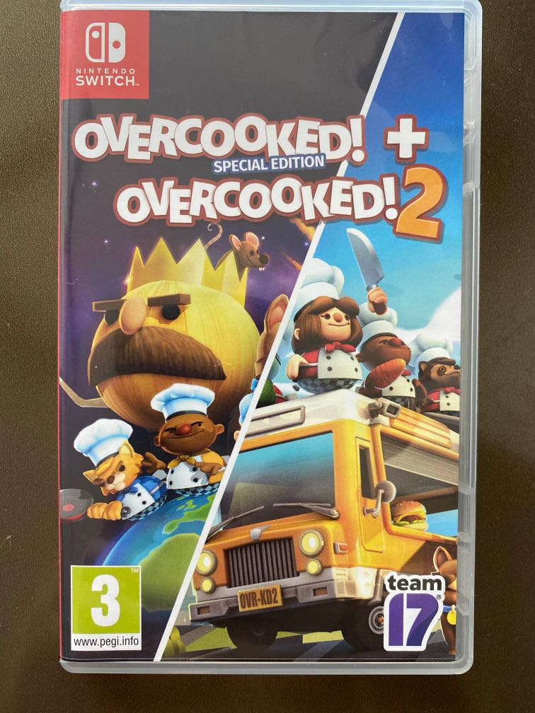 Overcooked 1&2, Video Gaming, Video Games, Nintendo on Carousell