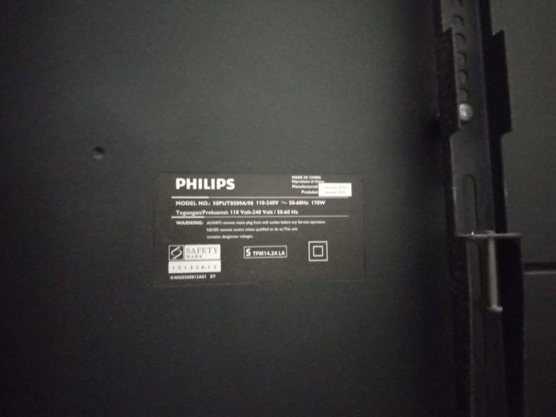 Philips 50inch TV, TV & Home Appliances, TV & Entertainment, TV on ...