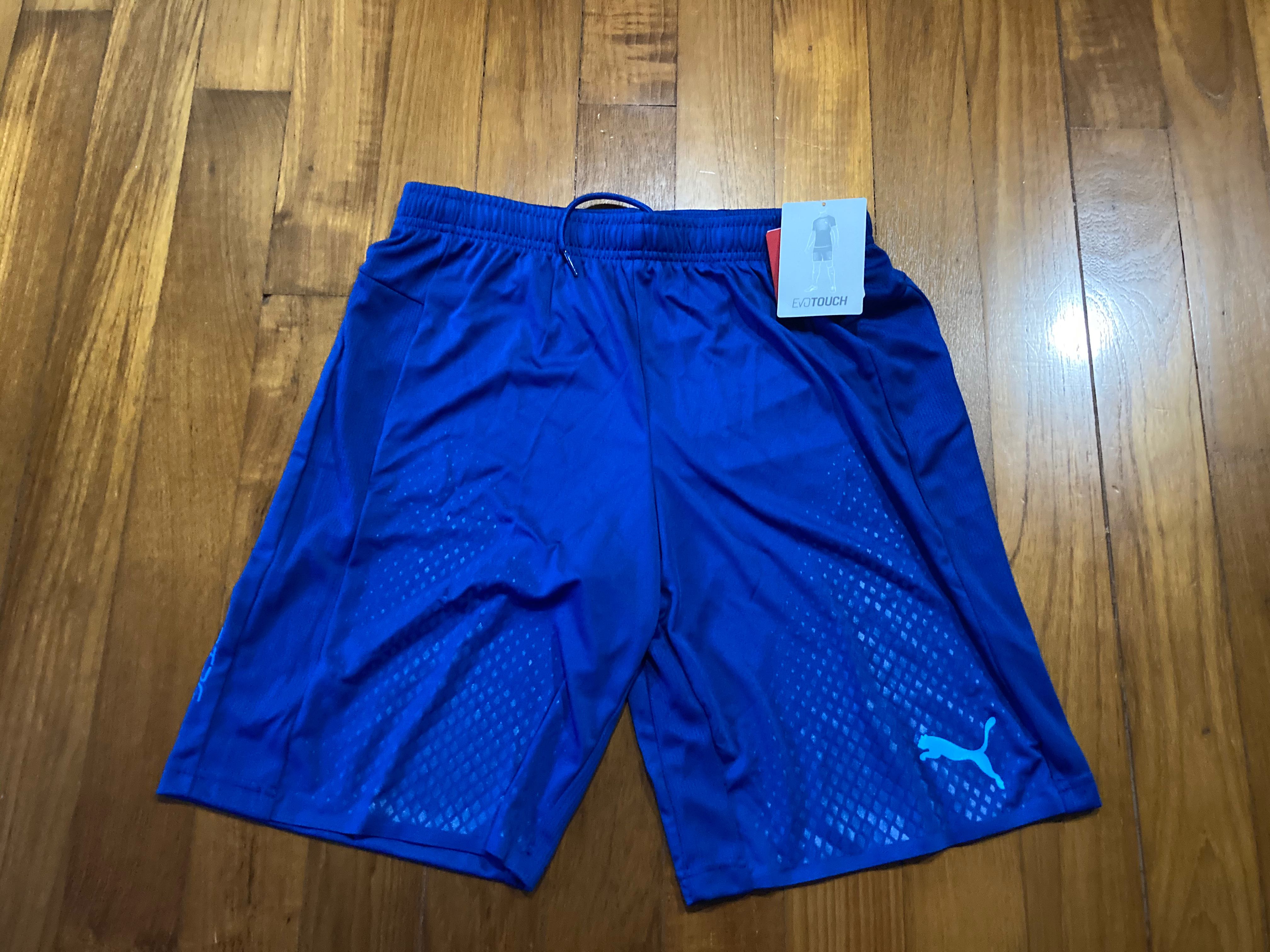 Puma Blue Shorts Brand New with Tag, Men's Fashion, Activewear on Carousell