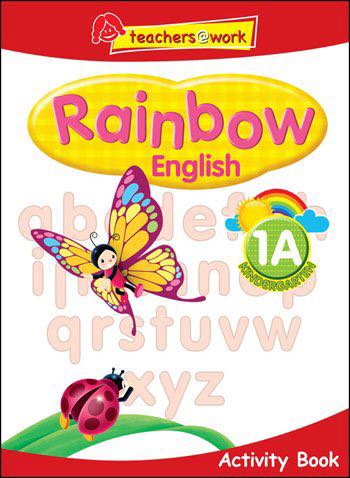 K1 Rainbow English Activity Books 1A and 1B, Hobbies & Toys, Books ...