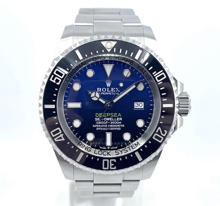 Rare Deep sea blue face, Luxury, Watches on Carousell
