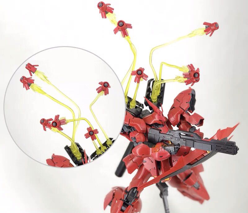 RG Sazabi Gundam Fin Funnel Special Effect Parts Expansion Set 1/144 ...