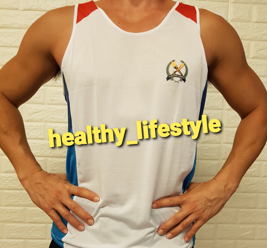 SAF Singlet M, Men's Fashion, Activewear on Carousell