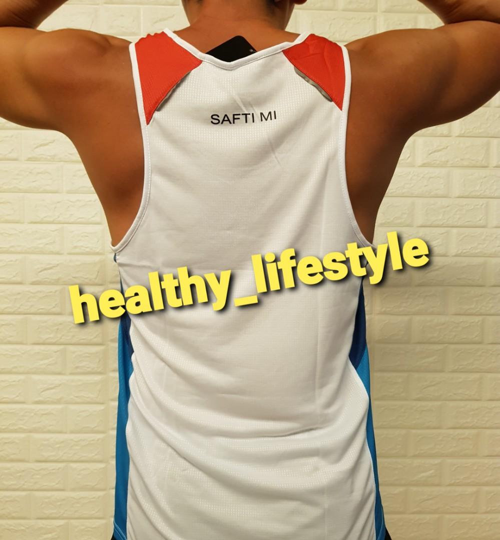 SAF Singlet M, Men's Fashion, Activewear on Carousell