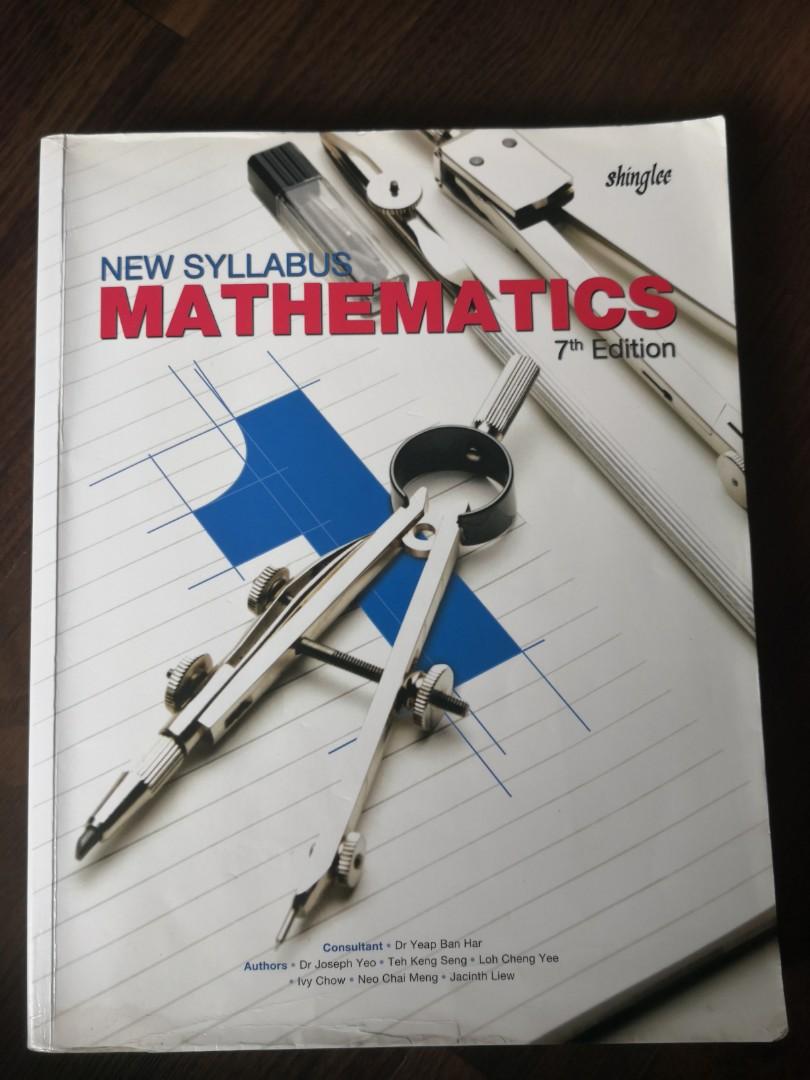 Sec 1 Math Textbook, Hobbies & Toys, Books & Magazines, Textbooks on ...