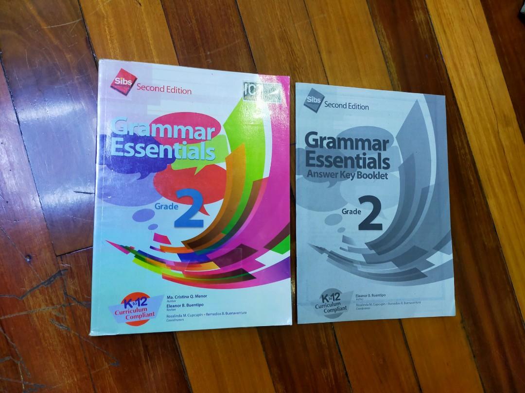 Second Edition Grammar Essentials Textbook and Answer Key Booklet Set ...