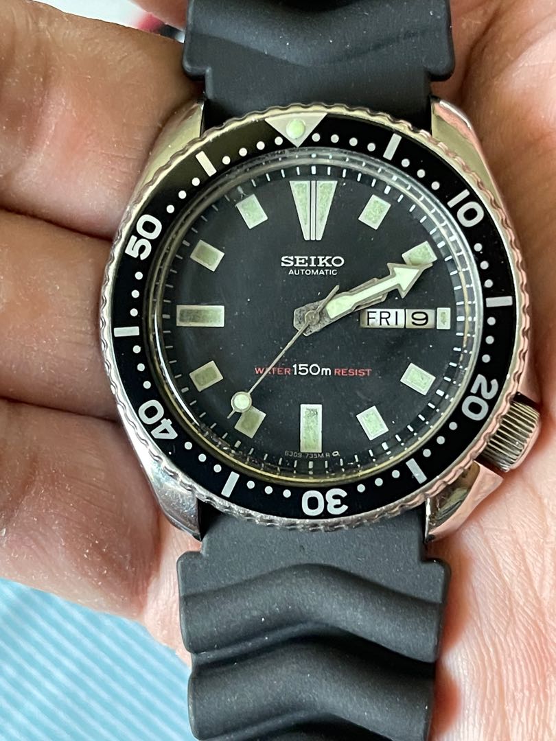 Seiko diver watch automatic original, Men's Fashion, Watches ...