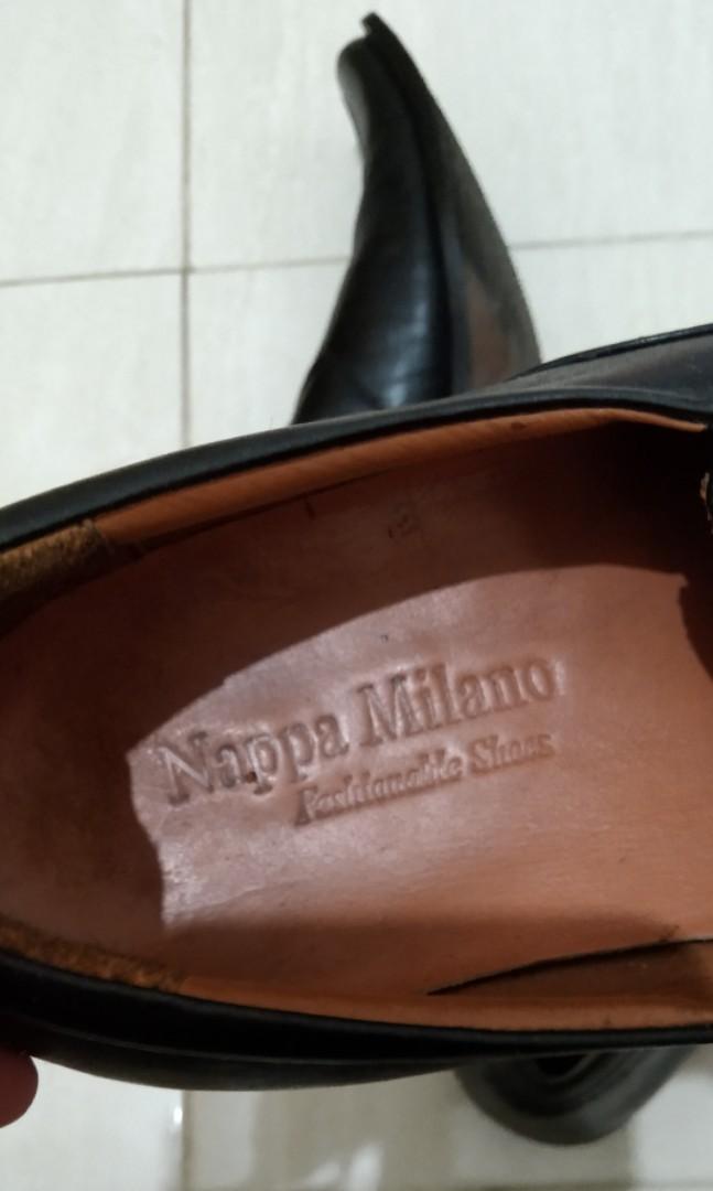 Sepatu pria formal Nappa Milano, Fesyen Pria, Sepatu , Sepatu Formal di ...