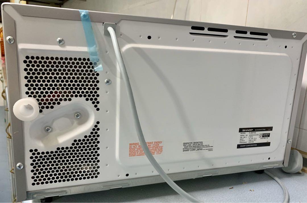 SHARP Microwave Oven 33L R369-T(S), TV & Home Appliances, Kitchen ...