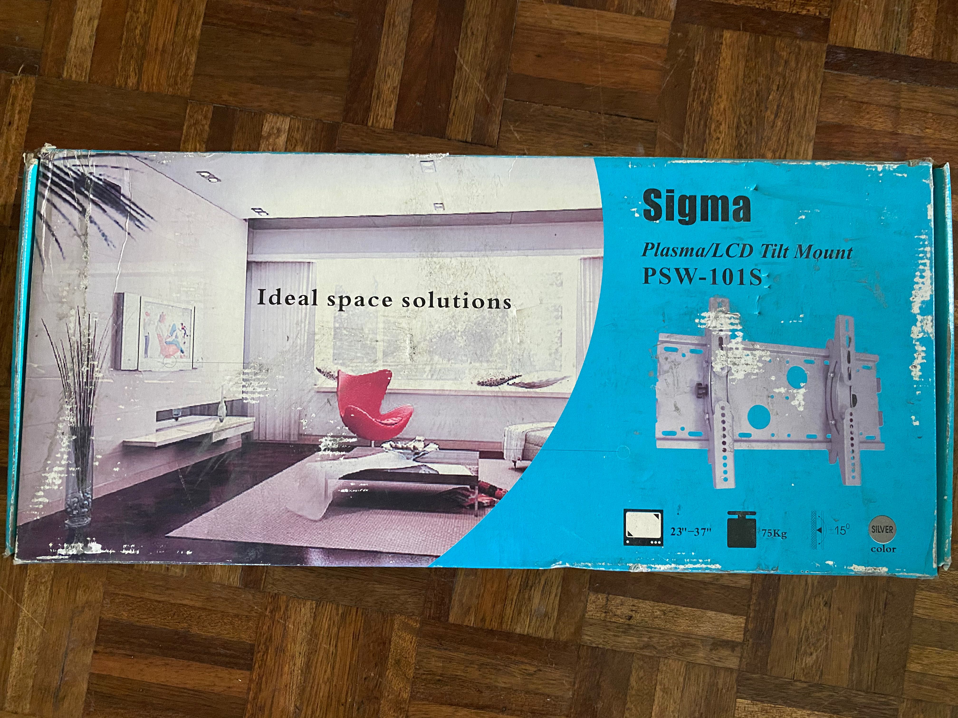 Sigma Heavy Duty TV Wall bracket tilt mount w/ 75kg capacity!!!, TV ...