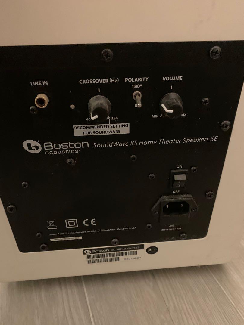 Subwoofer Boston Acoustics, Audio, Soundbars, Speakers & Amplifiers on ...