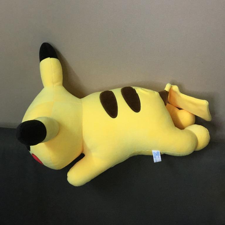 Super Big Pokemon Pikachu Lying Down Soft Squishy Pillow Plushy / 50cm ...