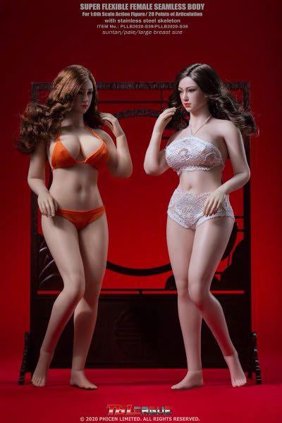Tbleague Phicen 1 6 Super Flexible Female Seamless Body Plus European
