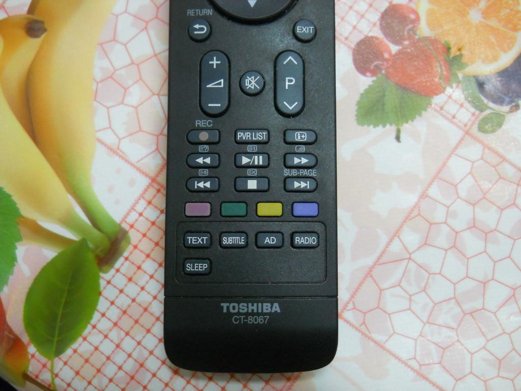 TOSHIBA CT-8067 Smart TV Remote Control, Audio, Portable Music Players ...