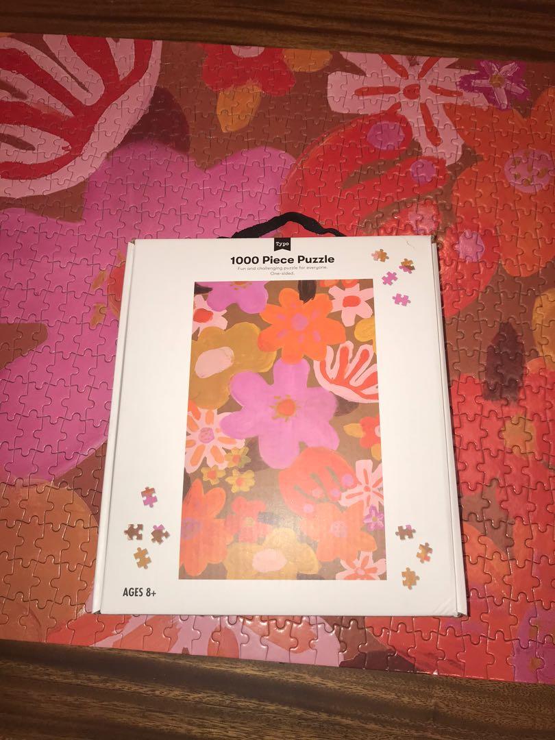Typo jigsaw puzzle, Hobbies & Toys, Toys & Games on Carousell