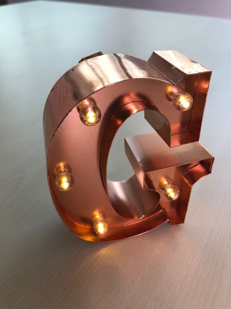 Typo Marquee Lights, Furniture & Home Living, Home Decor, Other Home ...