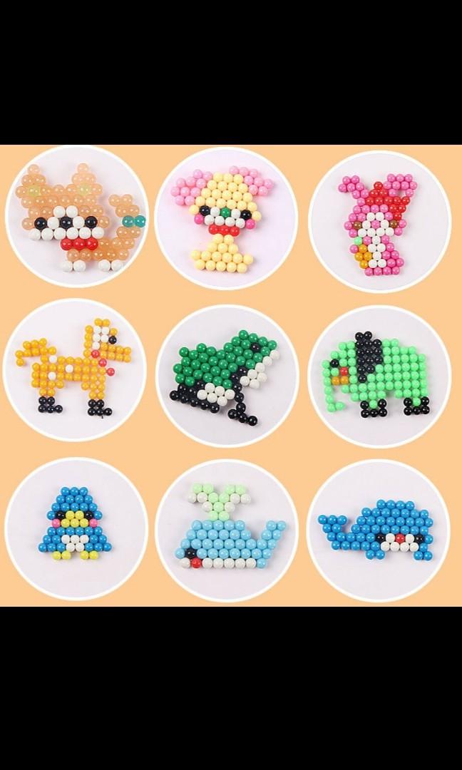 Water Magic Sticky Beads With Accessories, Babies & Kids, Baby Nursery ...