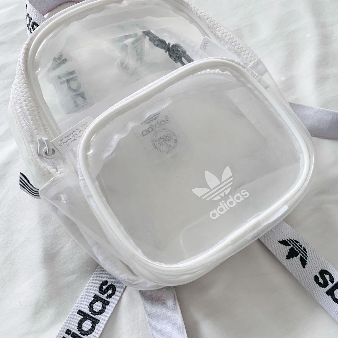 Adidas Originals Clear Mini Backpack, Women's Fashion, Bags & Wallets ...