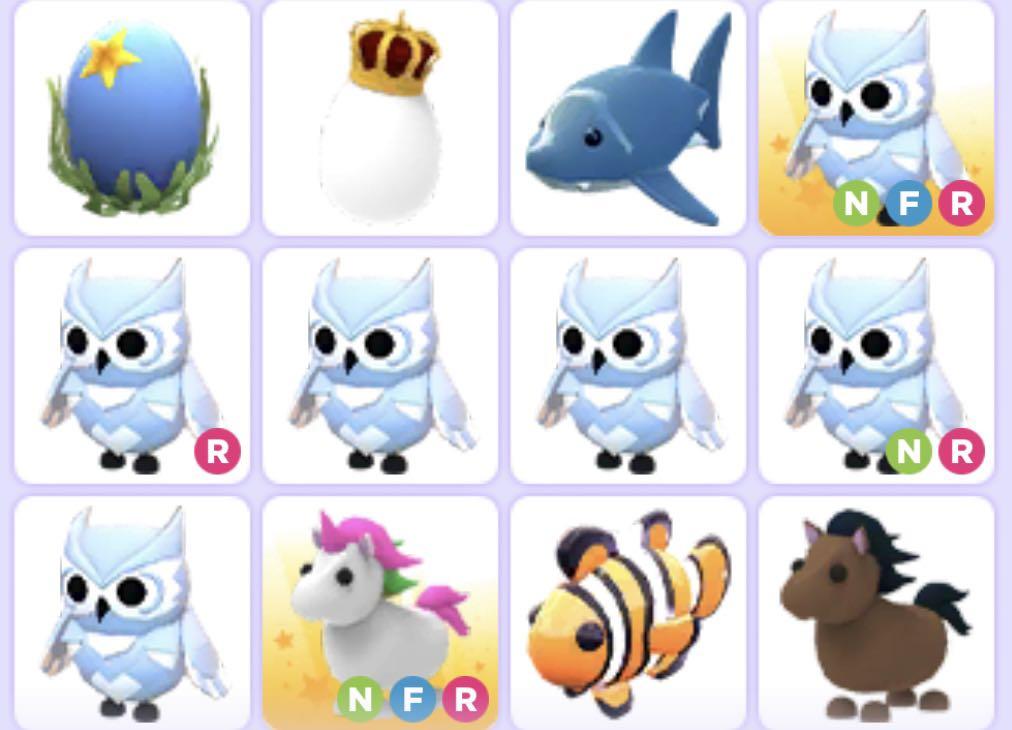 Adopt Me Legendary/Ultra Rare Pets, Video Gaming, Gaming Accessories ...