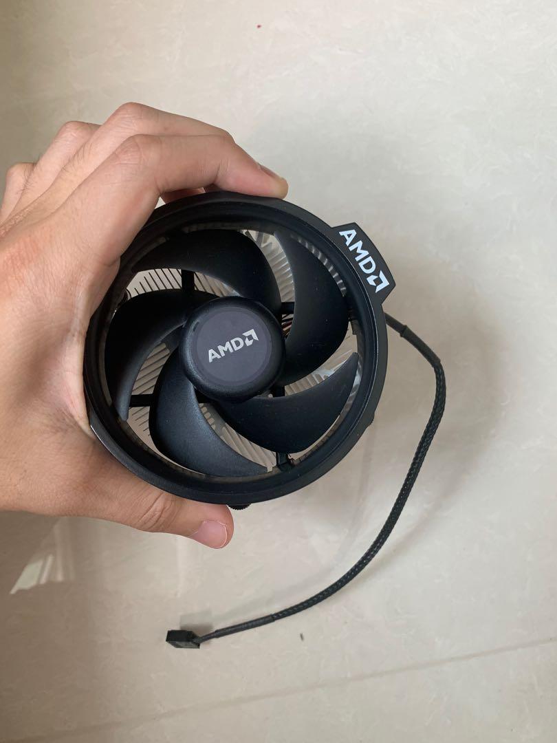 AMD CPU processor cooler (fan), Computers & Tech, Parts & Accessories ...