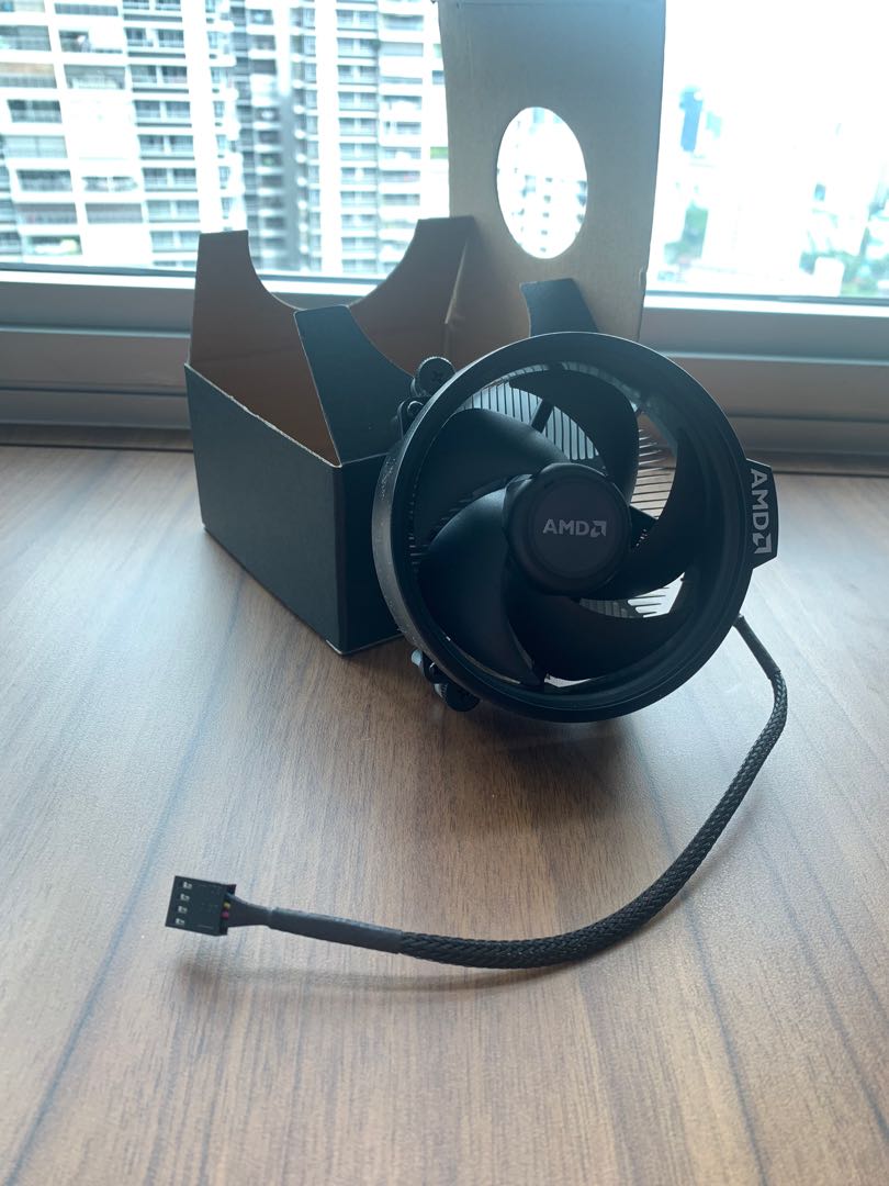 AMD CPU processor cooler (fan), Computers & Tech, Parts & Accessories ...