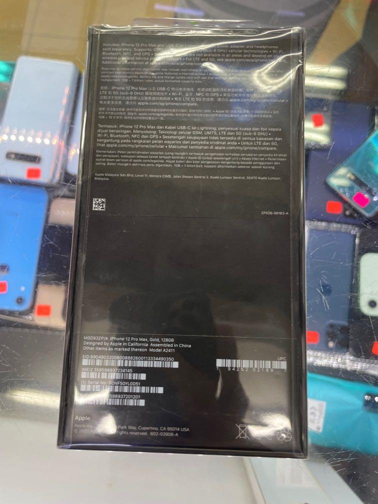 Apple iPhone 12 Pro Max 128gb, Mobile Phones & Tablets, iPhone, iPhone ...