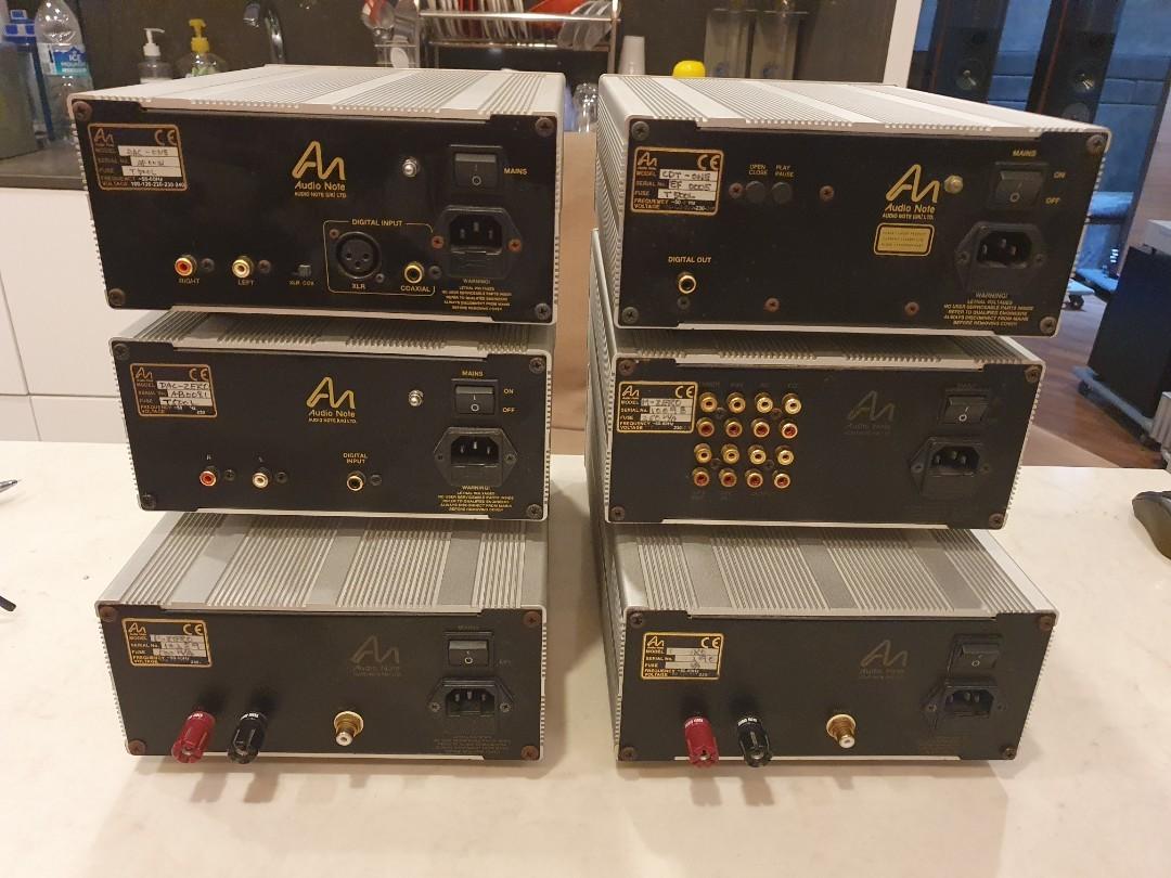 Audio Note M Zero preamp / P Zero tube monoblock, Audio, Other Audio ...