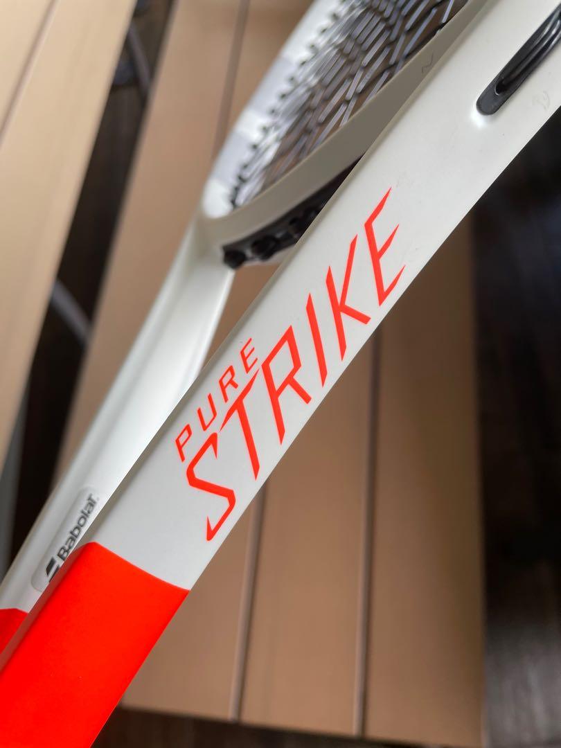 Babolat Pure Strike 100 (2nd Gen), Sports Equipment, Sports & Games ...