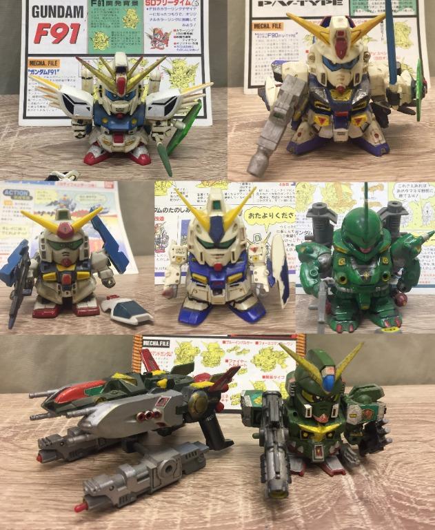 [英國] BB戰士 SD高達 SD Gundam Mk-II Z Gundam NT-1 京寶梵 F90 F91 V Command Gundam, 興趣及遊戲, 玩具 & 遊戲類 ...